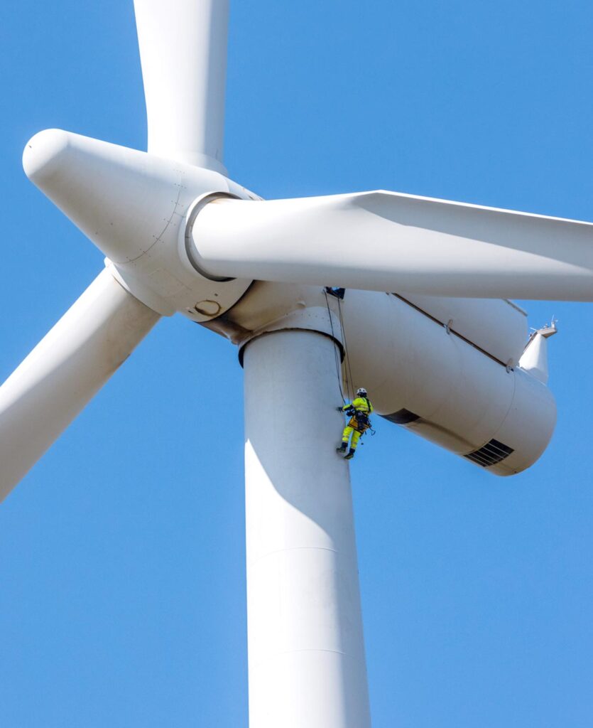Wind turbine maintenance - Linjebygg